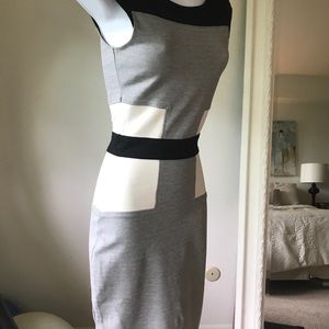 French Connection | Dresses | French Connection Colorblock Ponte Knit ...